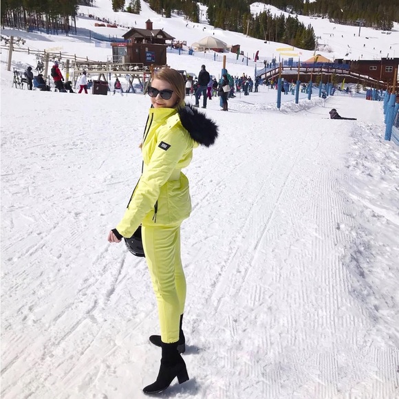 ASOS | Jackets & Coats | Asos 455 Ski And Snow Yellow Ski Jacket | Poshmark
